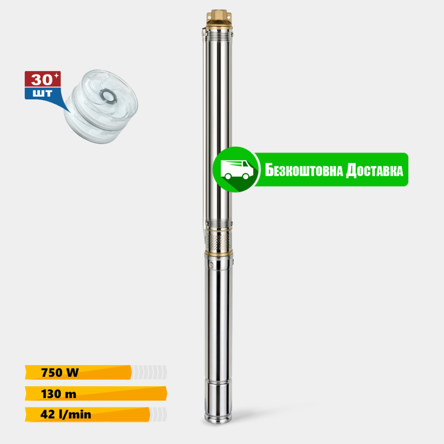 Глибинні насоси багатоступеневі 3SDM